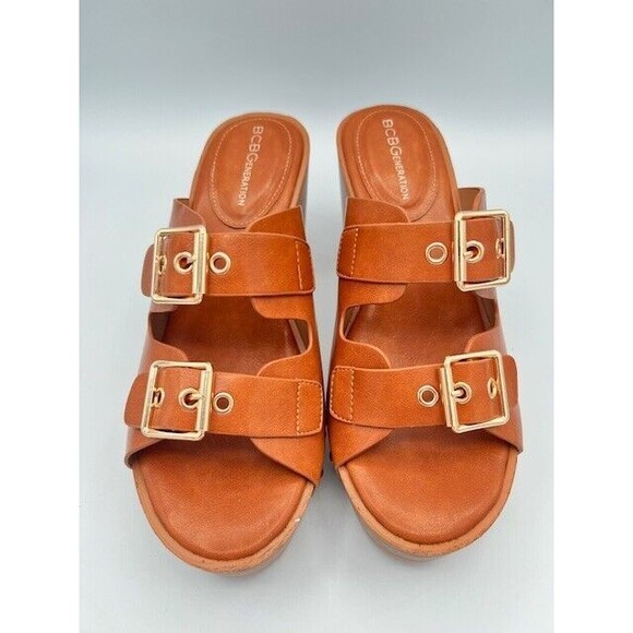 BCBGeneration | Shoes | Bcbgeneration Yolanda Blockheel Sandals Man ...